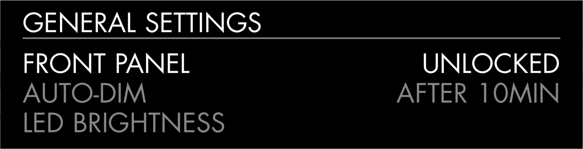 Configuring the settings – Primare