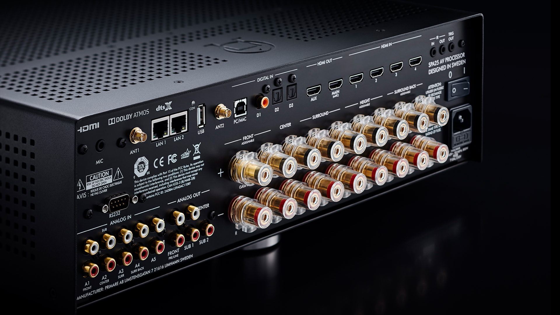 SPA25 Prisma Home Cinema Integrated Amplifier – Primare
